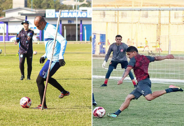 Peixe e Leão em campo pela Série B - Diário do Sul